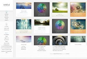 notebook | Free wp themes | Wp templates